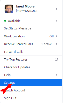How to change call handling options for your Zoom calls – VCS IT Help ...