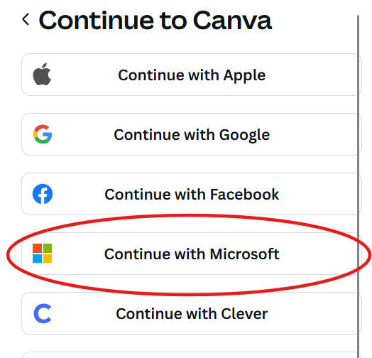 How teachers and students sign in to Canva – VCS IT Help Center