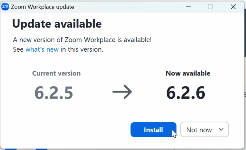 How to update Zoom – VCS IT Help Center