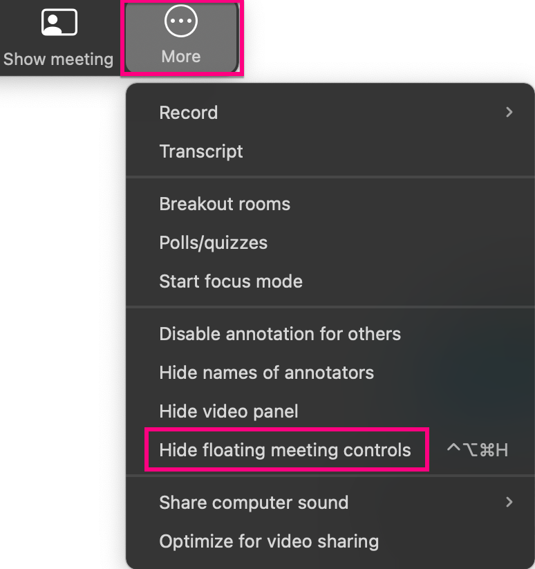 Share your screen in Zoom – VCS IT Help Center