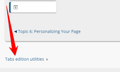How to move tabs on your Moodle page – VCS IT Help Center