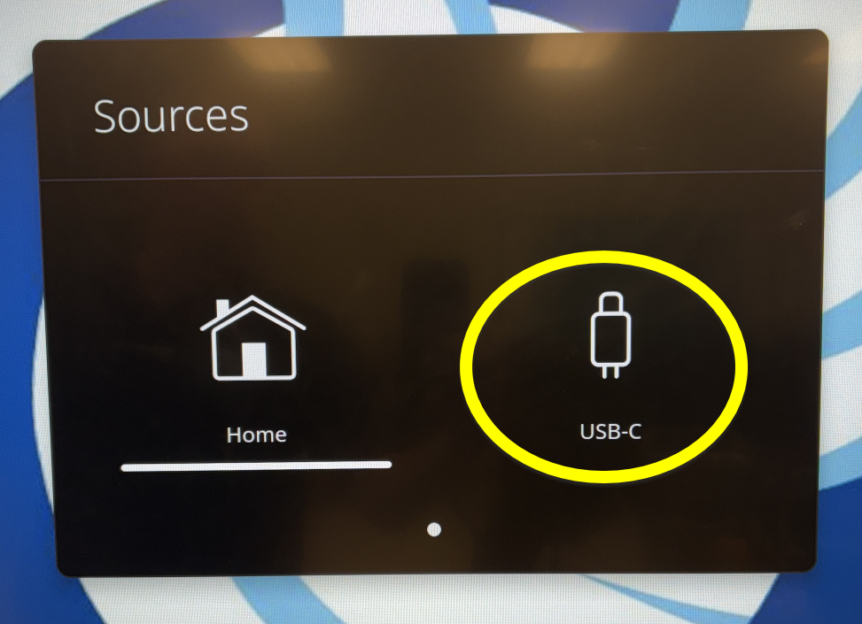 Share your screen with Promethean (wired) – VCS IT Help Center