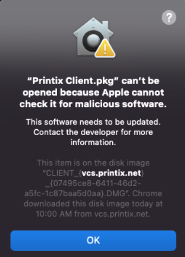 How to Install Printix Client (MAC): – VCS IT Help Center
