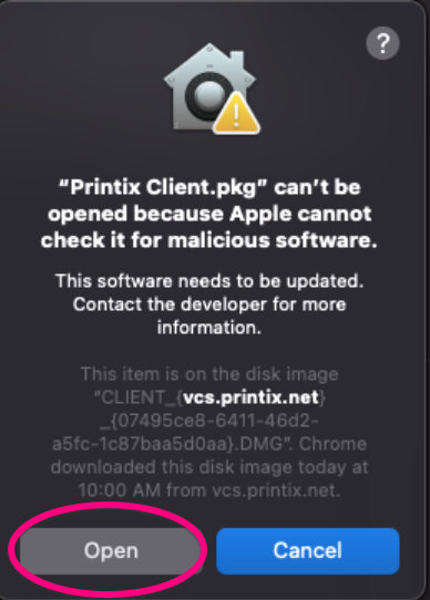 How to Install Printix Client (MAC): – VCS IT Help Center